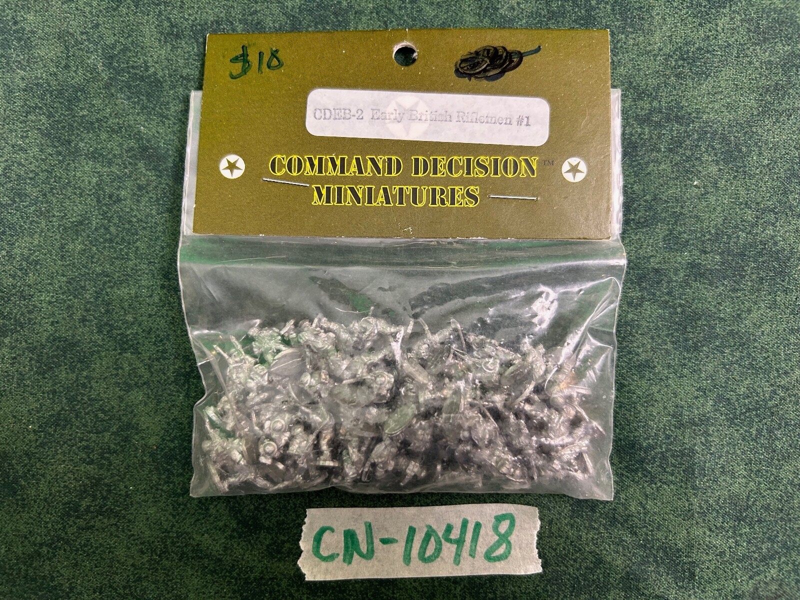 15mm Command Decision Early British Riflemen #1 Lot CN-10418 | eBay