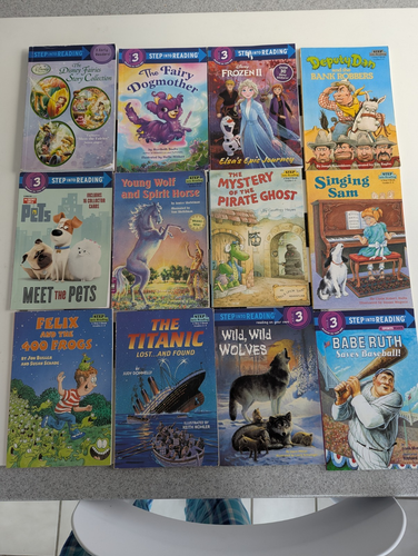 Lot of 12 Step Into Reading Level 3 Readers - Paperback Grades 1-3 | eBay