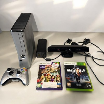 Microsoft Xbox 360 S Halo Reach Limited Edition 250GB Silver Console ...