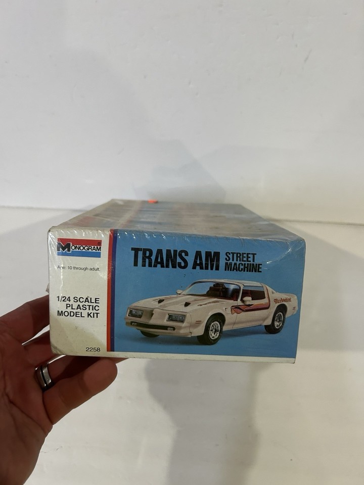 Vintage sealed Model Car Kit Monogram Trans Am Street Machine sealed ...
