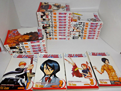 Bleach Manga Collection Lot Volumes 1-25 + 29 English Language | eBay