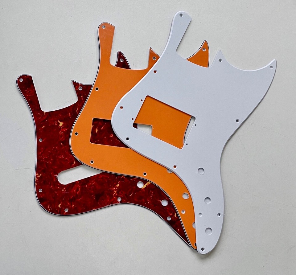 Pickguard for Squier Bronco Bass Scratchplate: many colours, NEW | eBay
