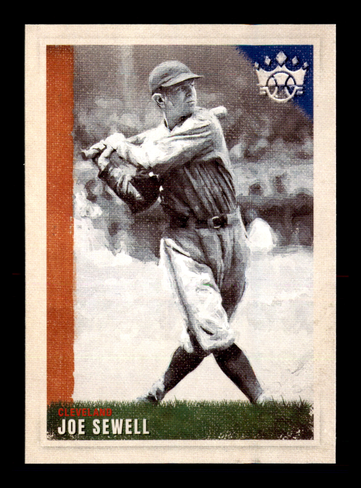 2022 Panini Diamond Kings #7 Joe Sewell Cleveland Indians Baseball Card ...