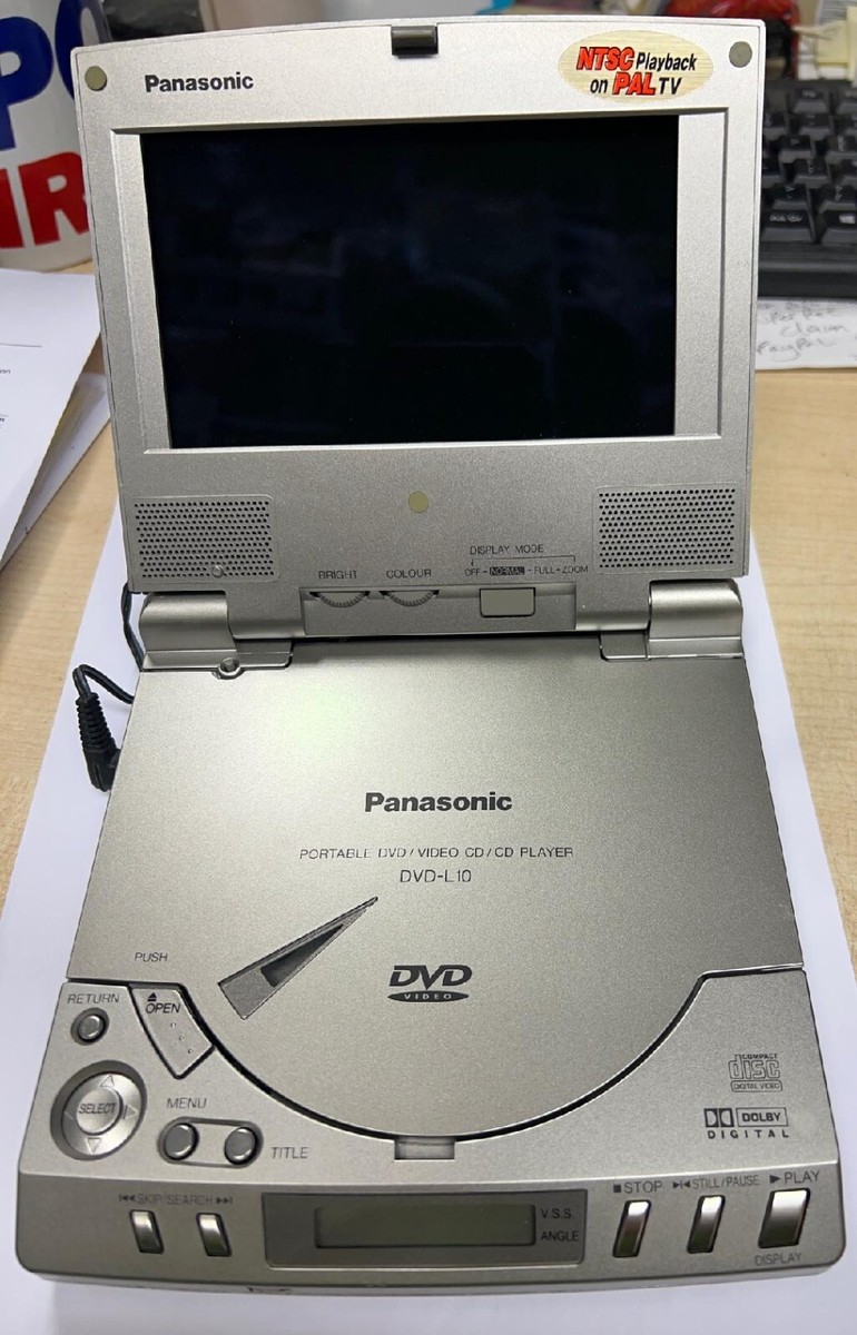 Panasonic Portable Dvd Player PANASONIC DVD LA95 OPERATING