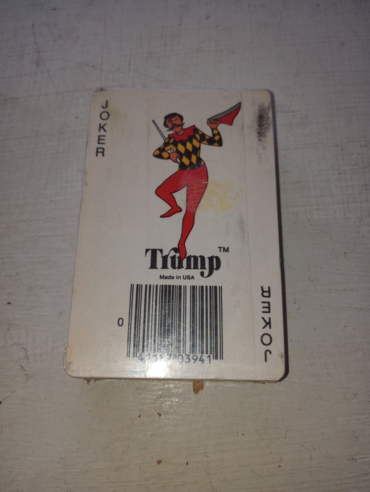 Nip Vintage Trump Playing Cards | eBay