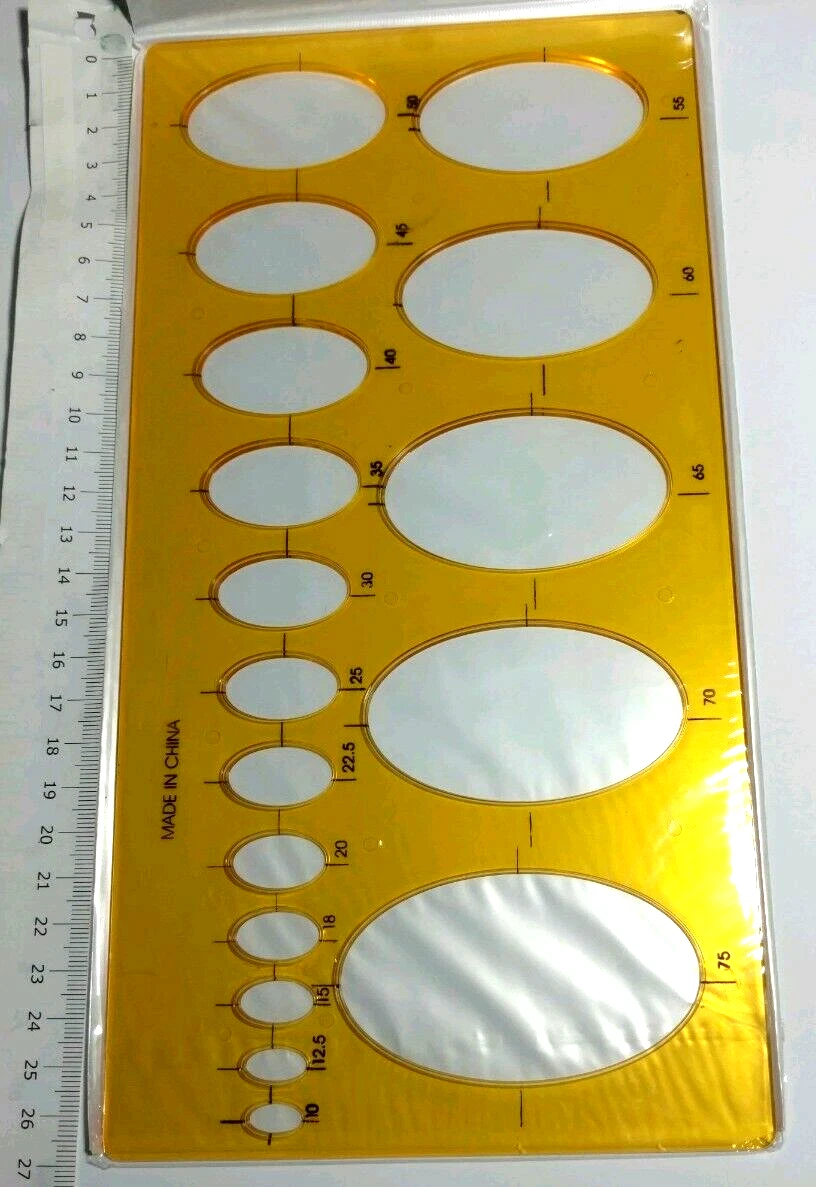 Oval Shape Stencil