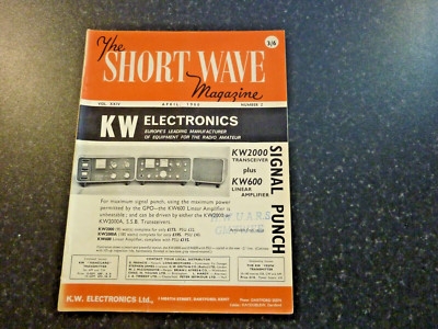 Short Wave Magazine April 1966 HAM RADIO | eBay UK
