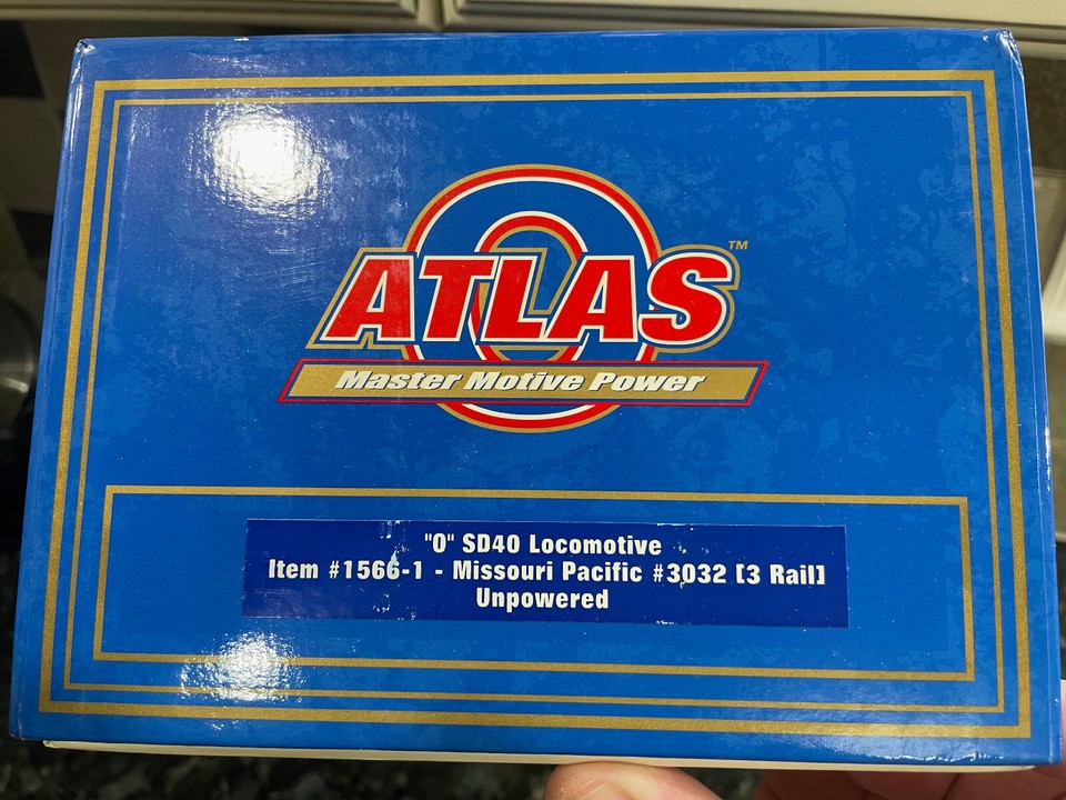 Atlas O Missouri Pacific MP SD-40 #3032 Non-powered -Used 1566-1 | eBay