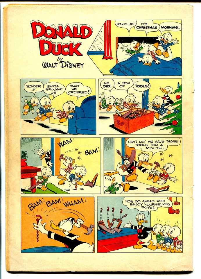 Donald Duck-Four Color Comics #256 1949-Dell-Carl Barks-Luck of The ...