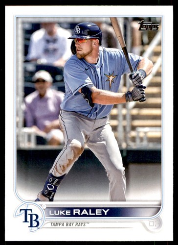 2022 TOPPS UPDATE #US24 LUKE RALEY TAMPA BAY RAYS | eBay