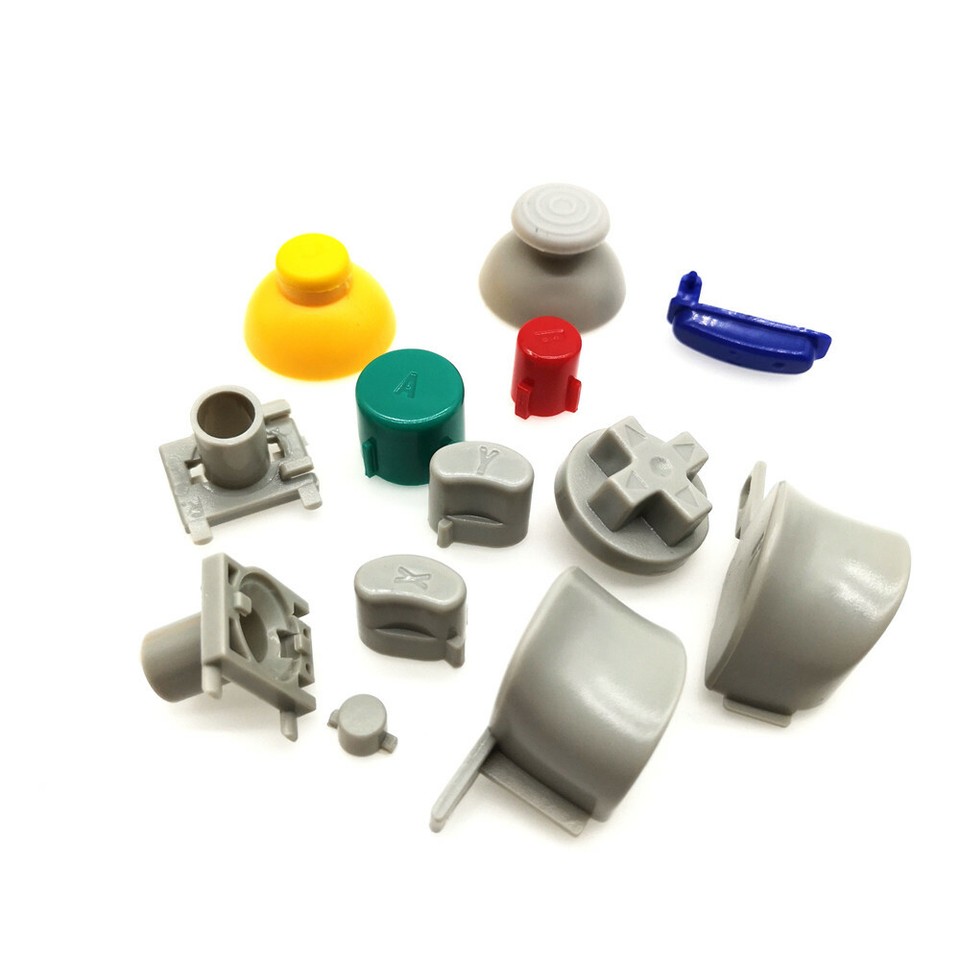 Full Set L R ABXY Z Keypads Buttons For GameCube Controller For NGC-Mix ...