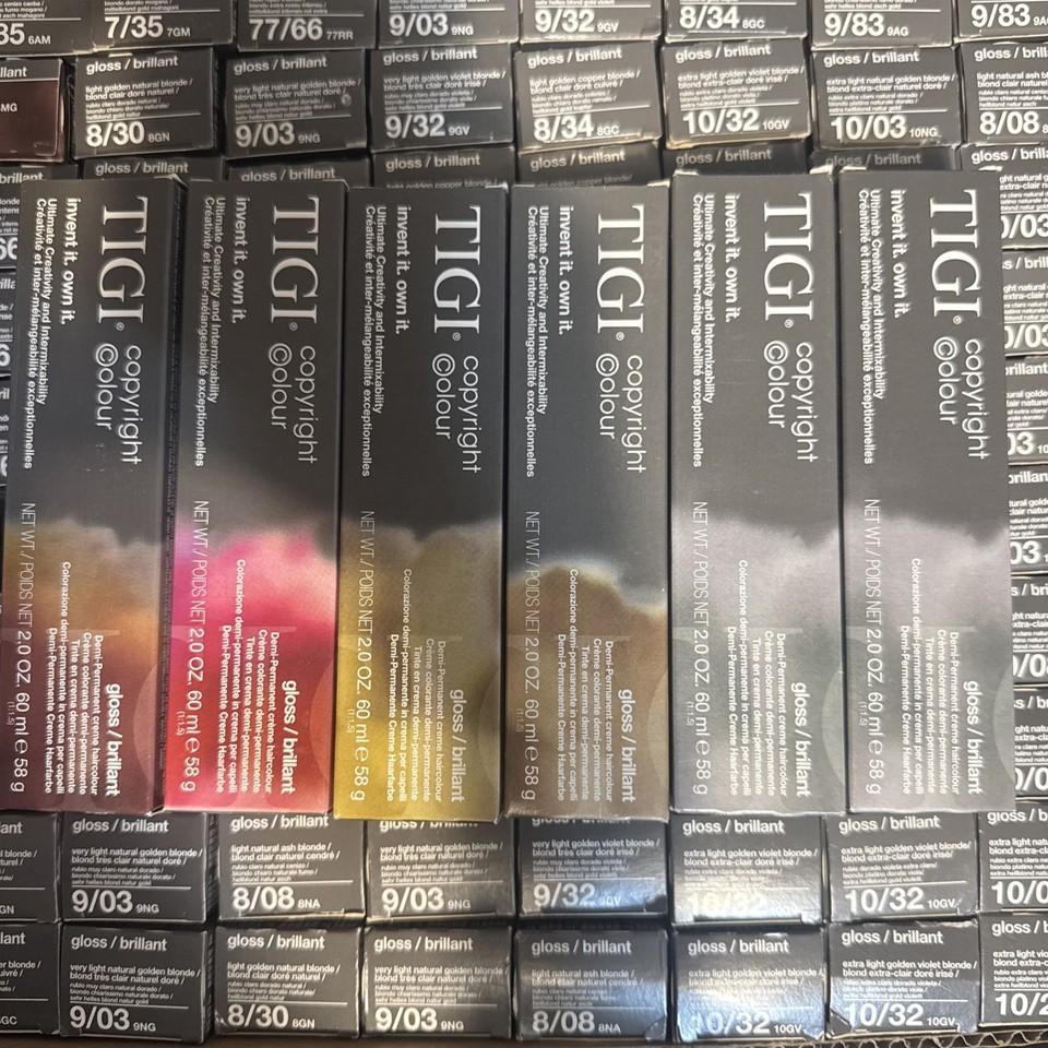 BLOWOUT SALE! TIGI Copyright Gloss Demi-Permanent Hair Color 2oz NIB | eBay