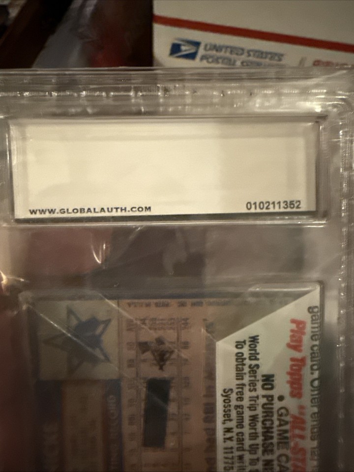 1984 Topps Baseball Cello Pack Don Mattingly RC On Top Graded NM-MT+ 8. ...