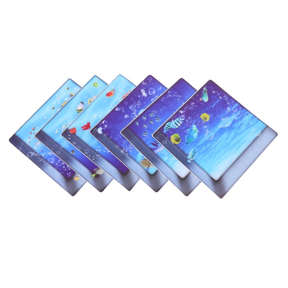 6 Pcs Decorative Stickers Bath Tub Non Slip Adhesive for Bathroom ...