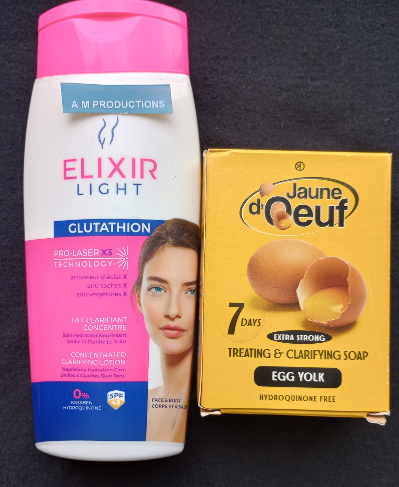 Elixir Light Glutathione Lotion & Egg Yolk Soap Combo | eBay