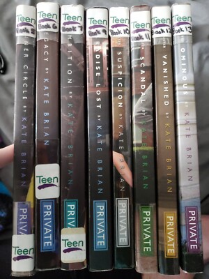 Lot of 9 PRIVATE Novel Series Books by Kate Brian PB ~VG Condition ~ | eBay