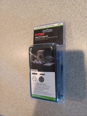 Curt 58152 7-Way RV Blade Connector Plug & Socket with Hardware | eBay