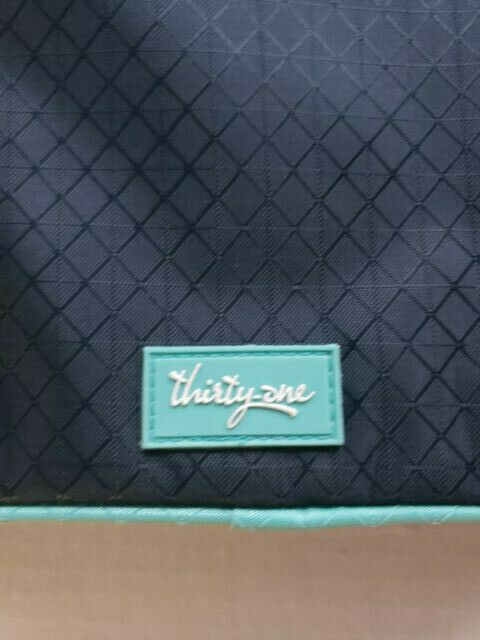 New Thirty One 31 Cool Case Thermal Navy & Teal "TASTY TREATS" SKU U11 ...