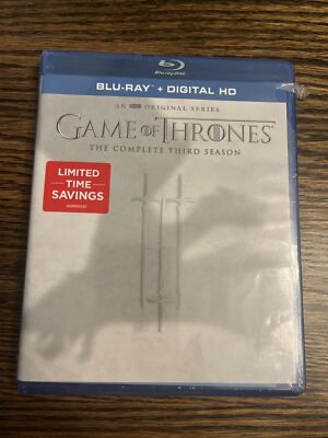 Game of Thrones: Season 3 (Blu-ray Disc, 2017, 7-Disc Set) 883929594962 ...