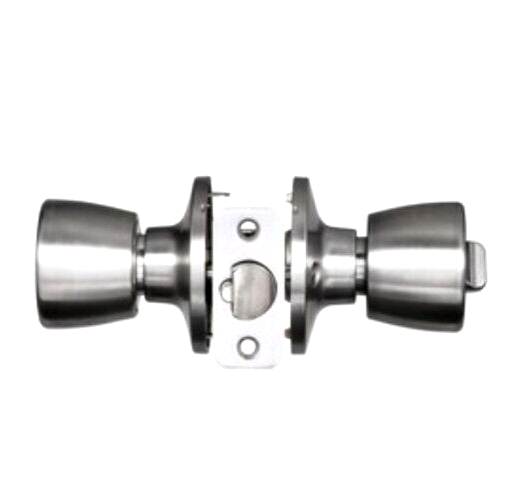 Gatehouse Gallo Brushed Stainless Steel Round Keyed Entry Door Knob | eBay