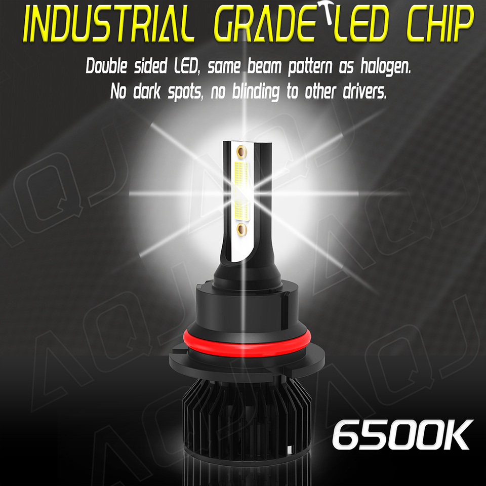 2PC LED Headlight Headlamp Bulb for International 4100 4200 4300 4400 ...