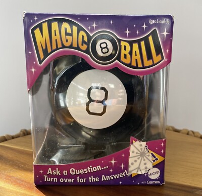 MAGIC 8 BALL Fortune Teller Novelty Toy Ask Questions 20 Answers New In ...