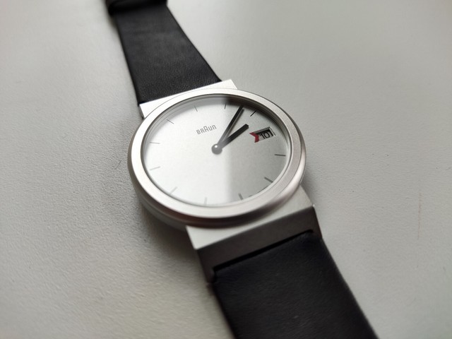 Braun AW50 Watch 3805 Made in Germany Mens Watch Dieter Rams Design for ...