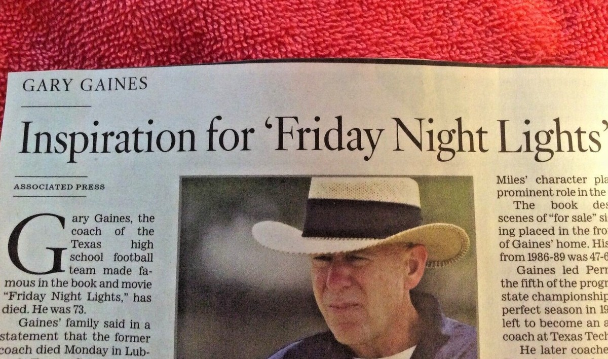 Gary Gaines Friday Night Lights