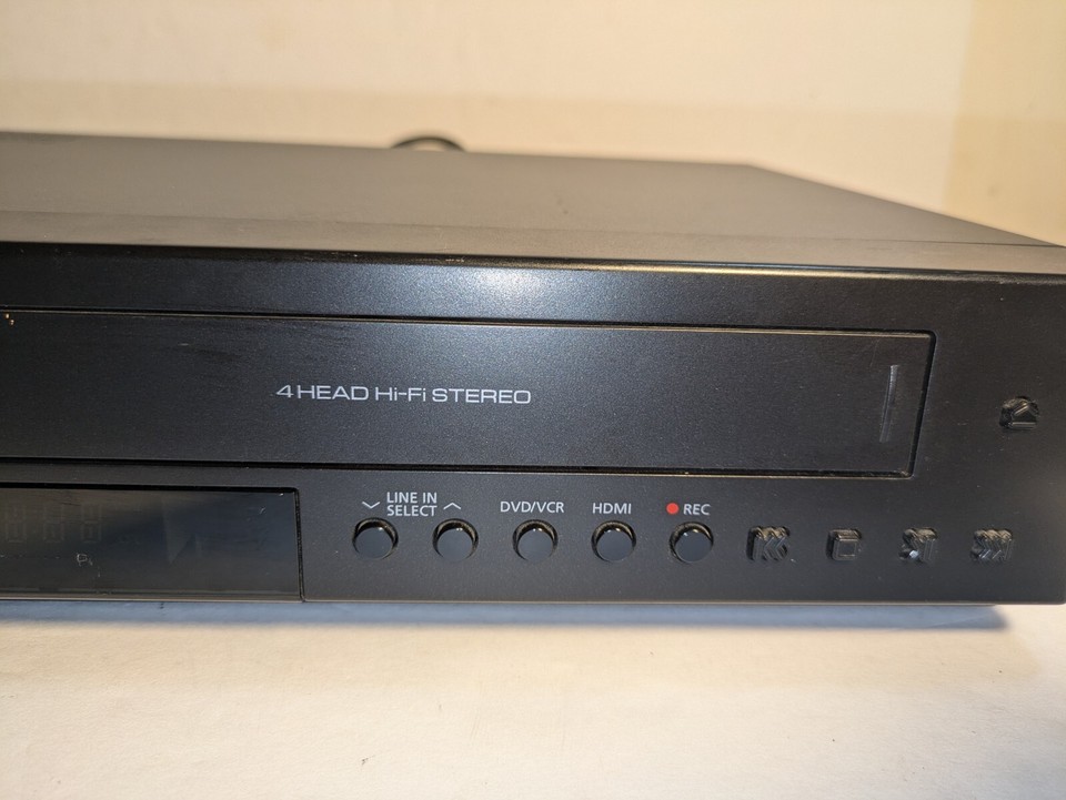 Samsung DVD-V9800 HDMI DVD VCR Combo Player Complete W/ Remote & Cables ...