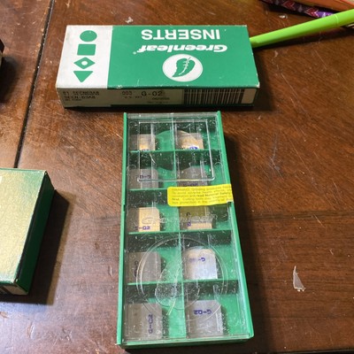 10PCS GREENLEAF CARBIDE INSERTS SECN-63A8 G-02 81-SECN63A8 G02 CNC (I31 ...