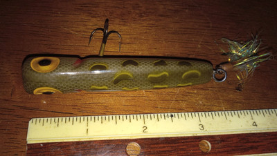 Vintage Pre Rapala Storm Rattlin Chug Bug Topwater Fishing Lure, Bait ...