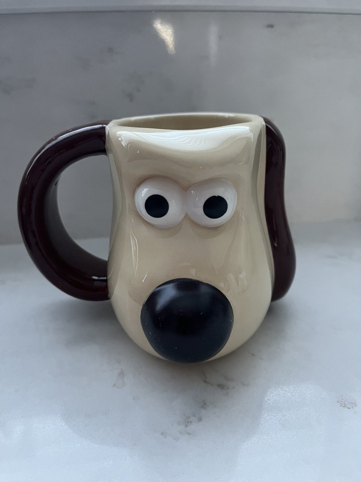 Gromit Heat Changing Nose Mug 2005 Original PG Tips 3D Ceramic Shaped ...