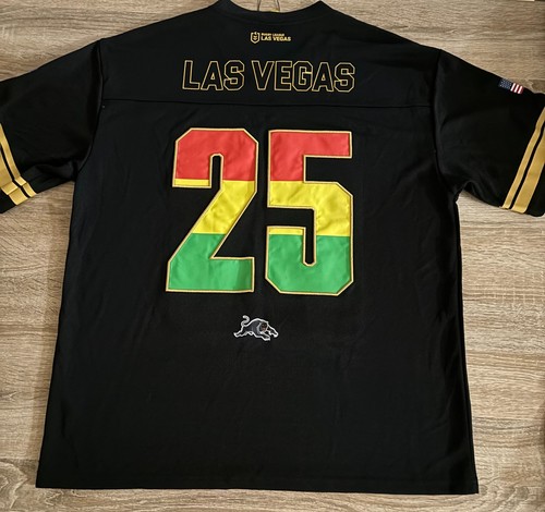 Penrith Panthers NRL NWT Las Vegas Gridiron Jersey Size L | eBay Australia