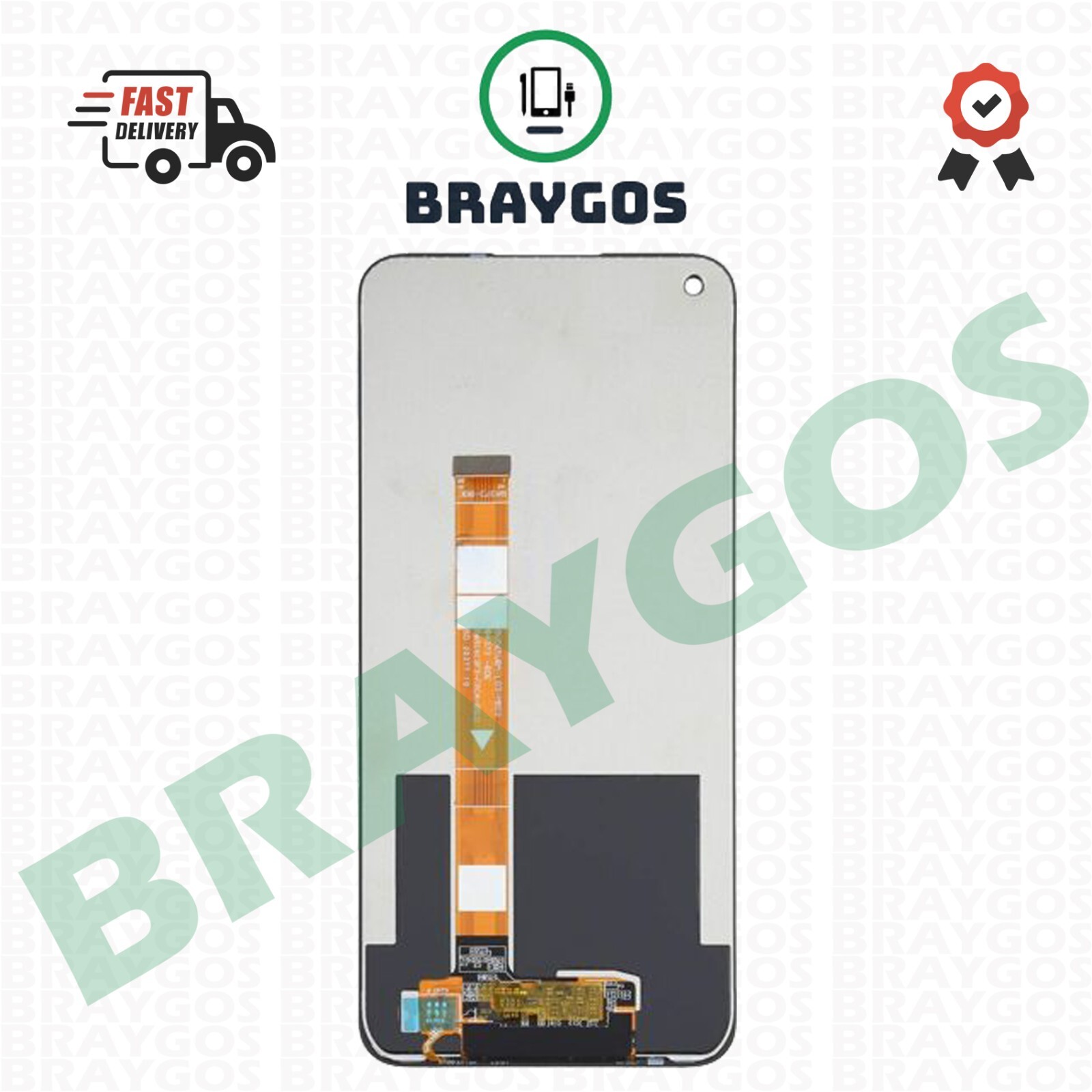 Recambio Para Oppo Realme 7i RMX2103 Pantalla Táctil LCD Montaje Negro ...