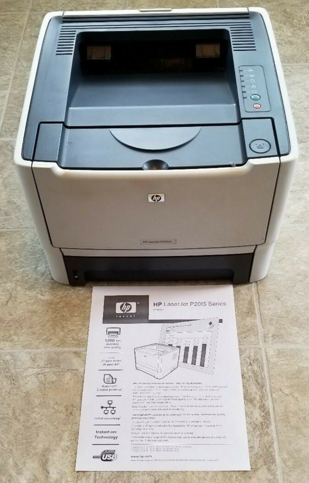 HP LaserJet P2015 CB366A Workgroup Laser Printer | eBay