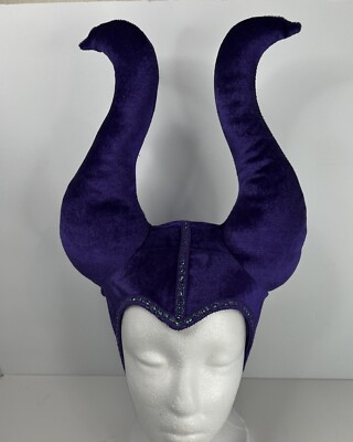 Disney Maleficent Headdress Hat Sleeping Beauty Villain Cap Yourh Size ...