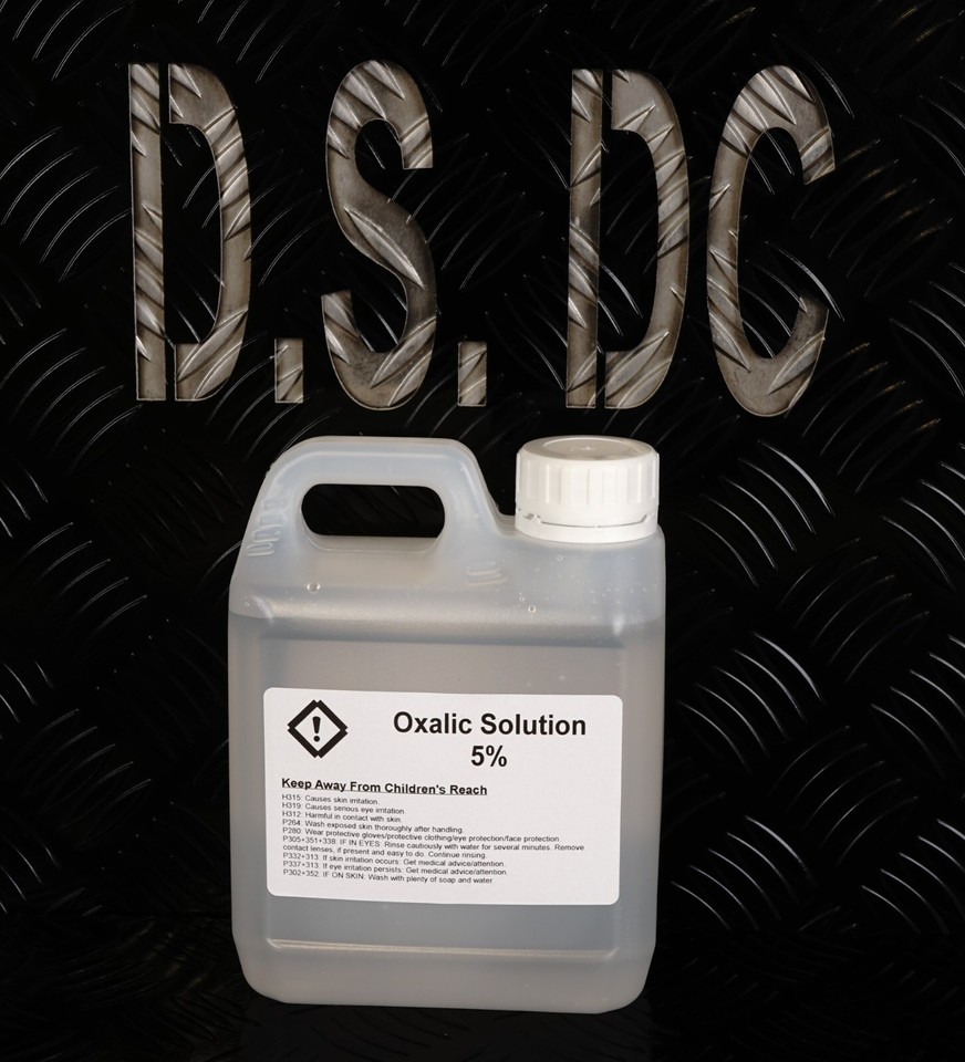 Oxalic Solution 9.95% Wood Bleach Rust Stain Remover 0.5 L-5L Free ...