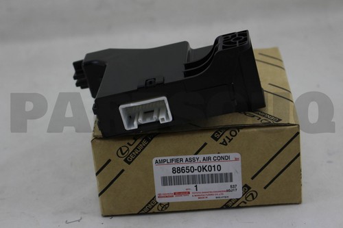 886500K010 Genuine Toyota AMPLIFIER ASSY, AIR CONDITIONER, NO.1 88650 ...