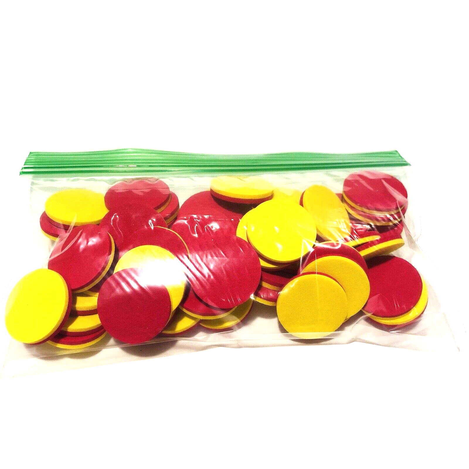 Hand 2 Mind Foam Round Two Color Counters Classroom Quiet Math 51 CT ...