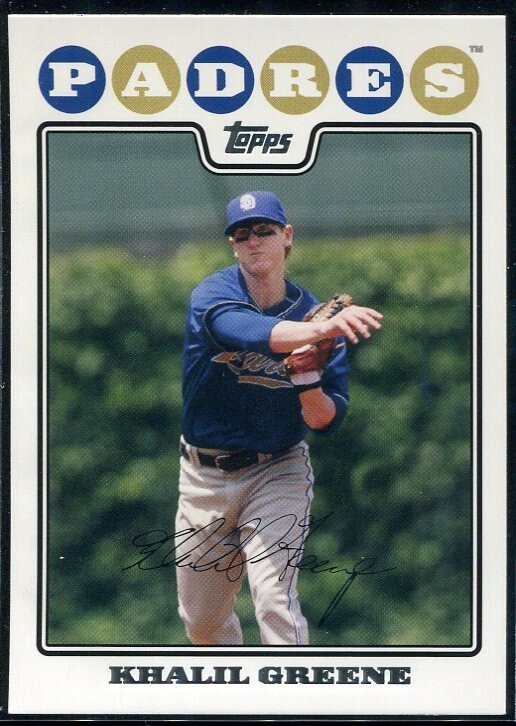 2008 Topps Baseball Khalil Greene #367 San Diego Padres | eBay