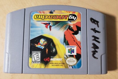 Wipeout 64 Nintendo 64 N64 Original Authentic Genuine Game! 45496870416 ...