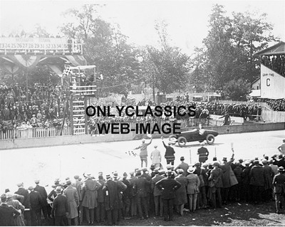 1924 INDY 500 8X10 PHOTO FINISH DUESENBERG SPECIAL RACER JOE BOYER AUTO ...