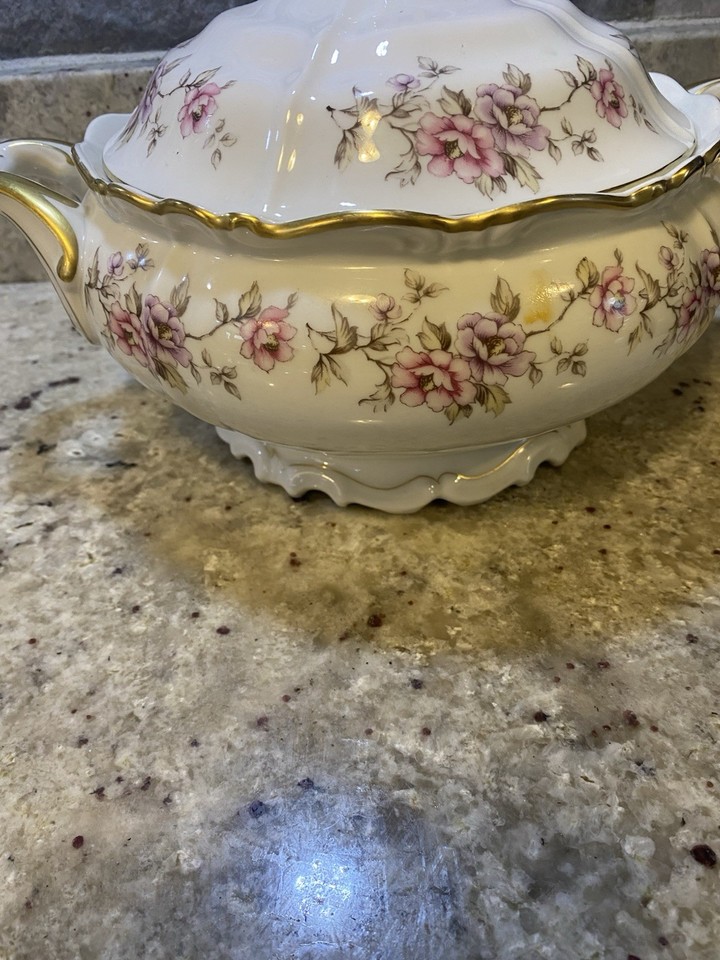 Vintage Edelstein Bavaria Delphins Lidded Vegetable Dish | eBay