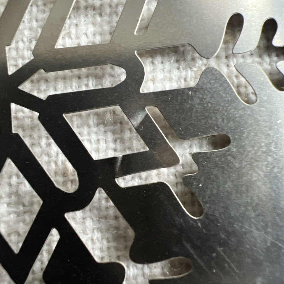 Rosco DHA Lighting Metal Gobo Template B153 Large Snowflake Design Size ...