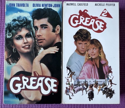 Grease & Grease 2 (VHS, 1978/1998-1982/1990) 2-Tape Movies | eBay