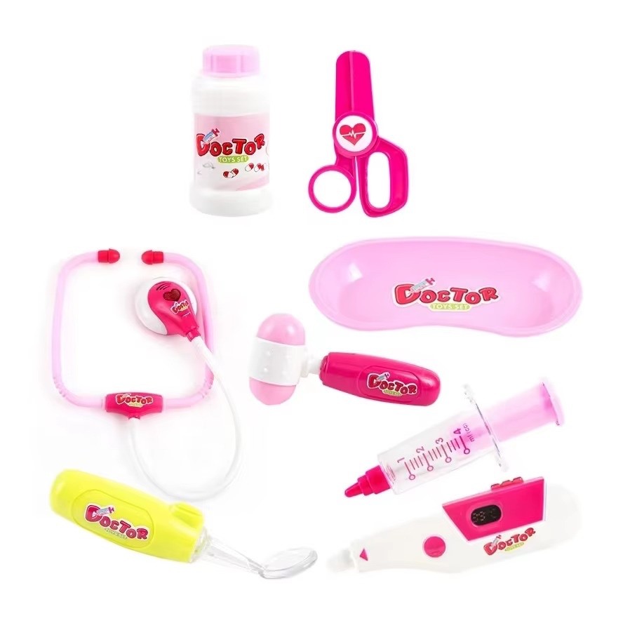 Kids Doctor Set Medical Play Set Trolley Nurse Medical Pretend Role ...