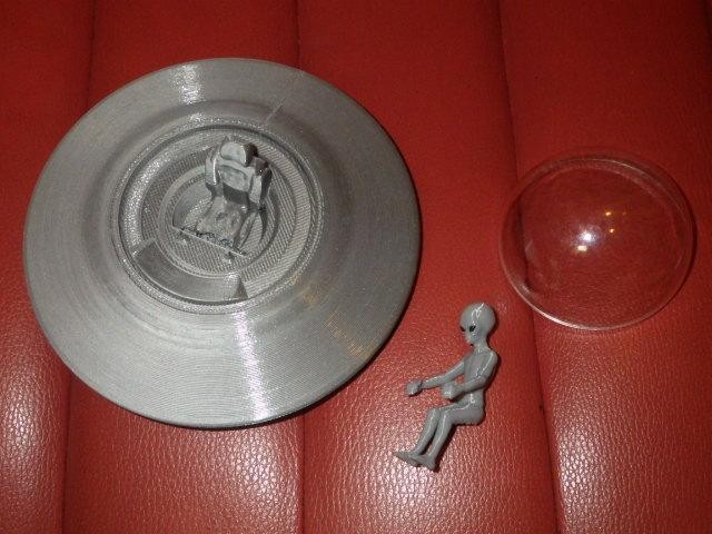 Alien Ufo Figure Doll Figurine 46 Gray Toy | eBay