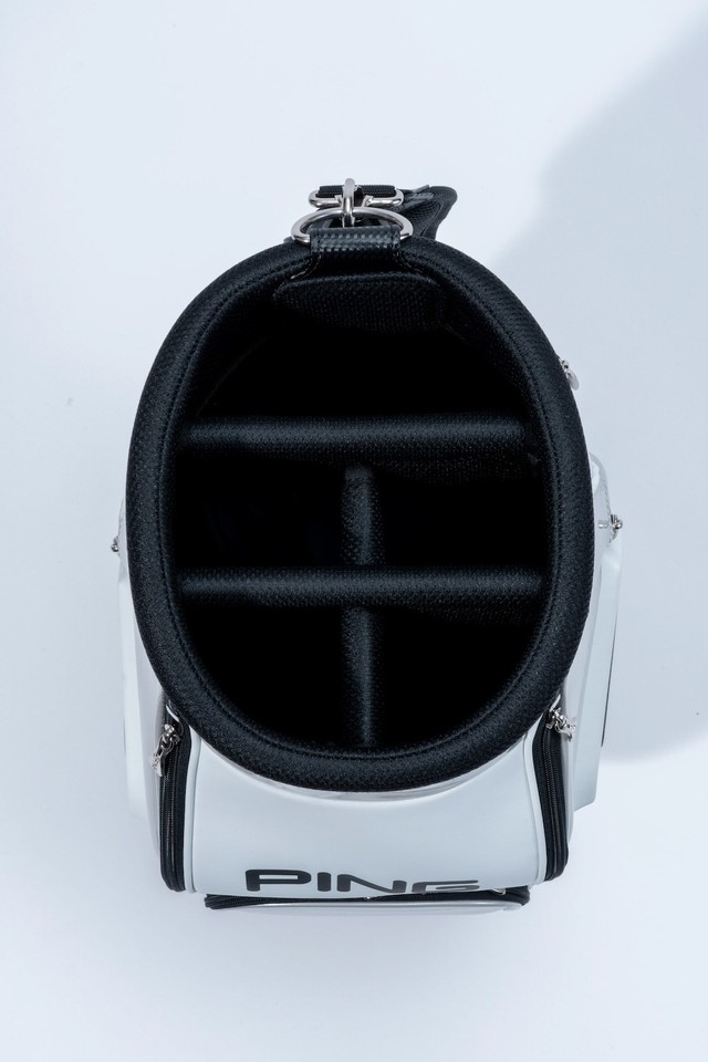 Ping Golf Authentic Cart Bag 9inch 5-way Enamel Full-Open Pocket Black ...