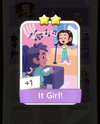 Monopoly Go It Girl! Two Star Sticker⭐️ Set 12 POP PRINCESS K1 | eBay