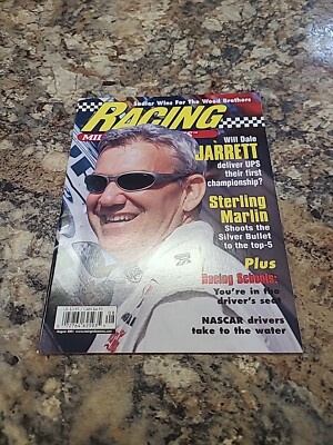 Nice August 2001 Racing Milestones Magazine. Dale Jarrett | eBay